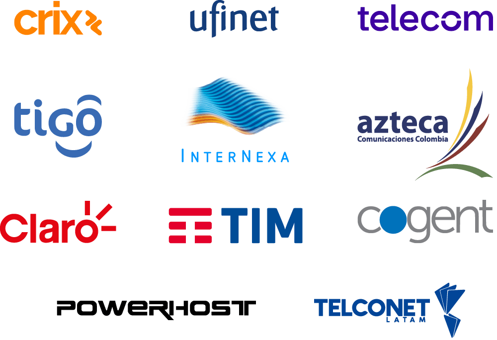 Network Map Latin America CDN PoPs - CDNetworks