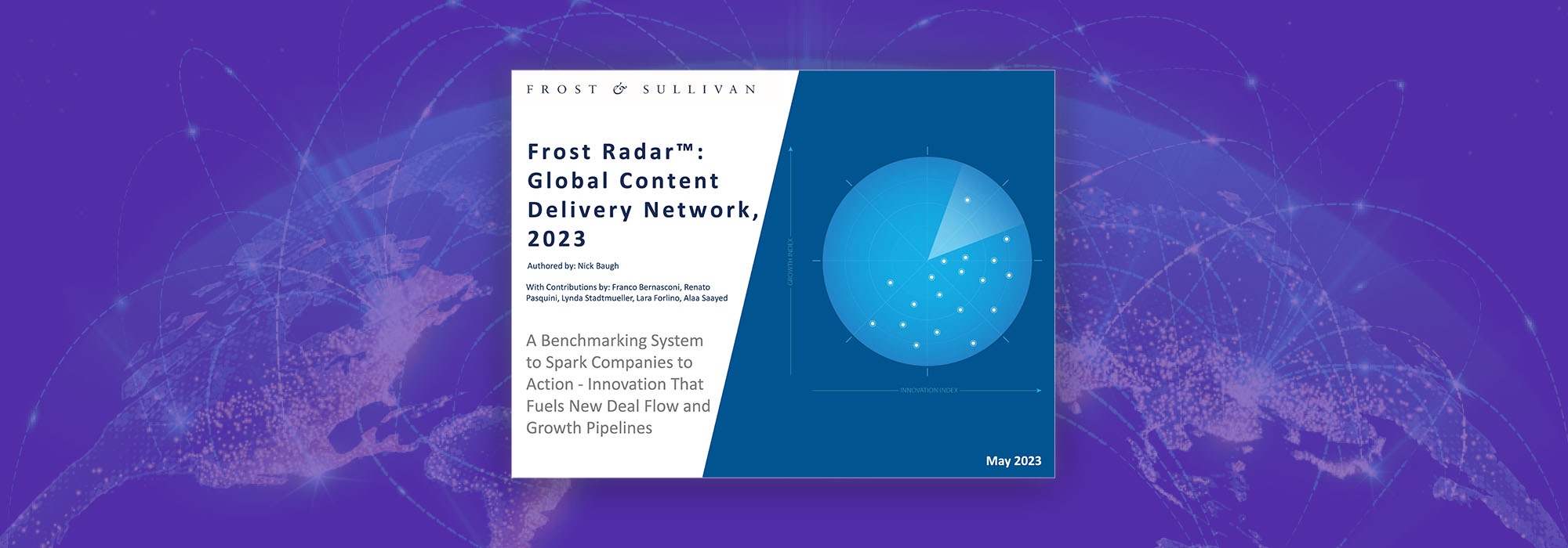 CDNetworks Named a Top CDN Provider in Frost Radar™ - CDNetworks